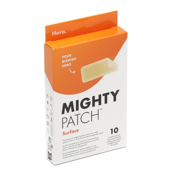 Mighty Patch Surface Pansement anti acné XL - Elimine les boutons