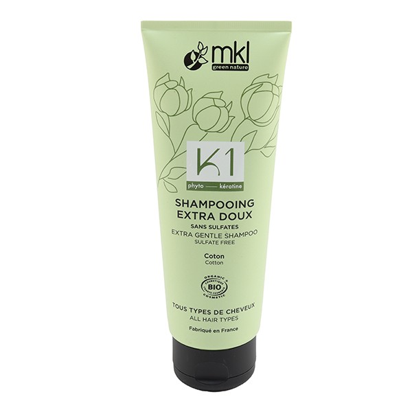MKL Shampooing Extra Doux au Coton Bio - Tous types de cheveux