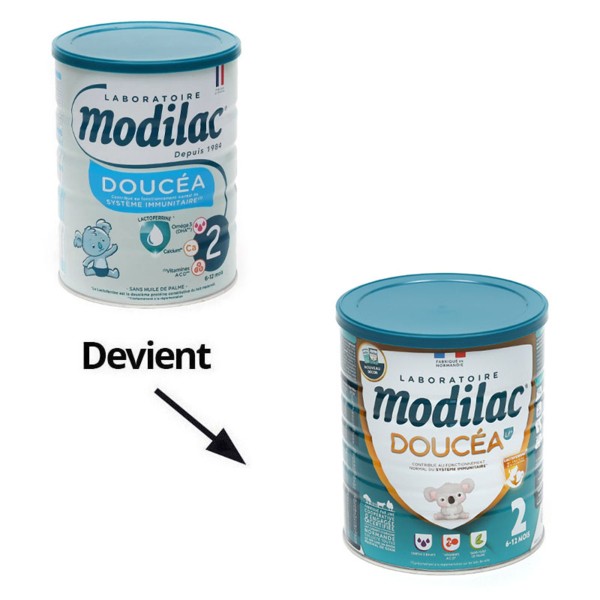 Modilac Doucea Lf+ Lait infantile 2ème âge - Repas bébé - 6-12 mois