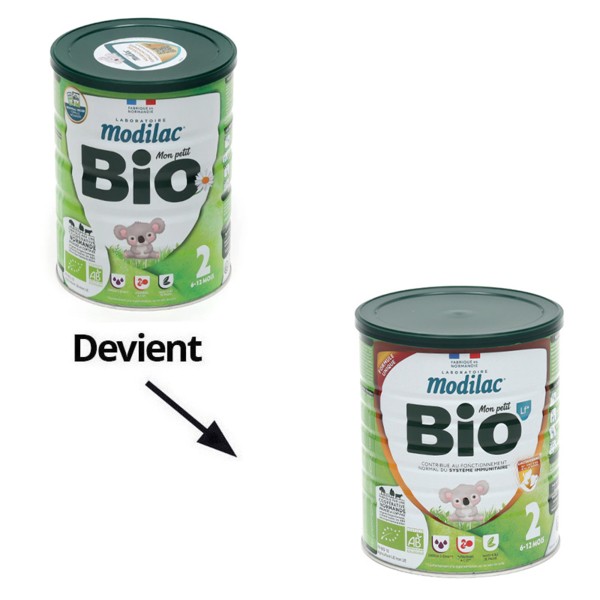 Modilac Bio 2 Lait infantile 2ème âge - Bébé 6 à 12 mois