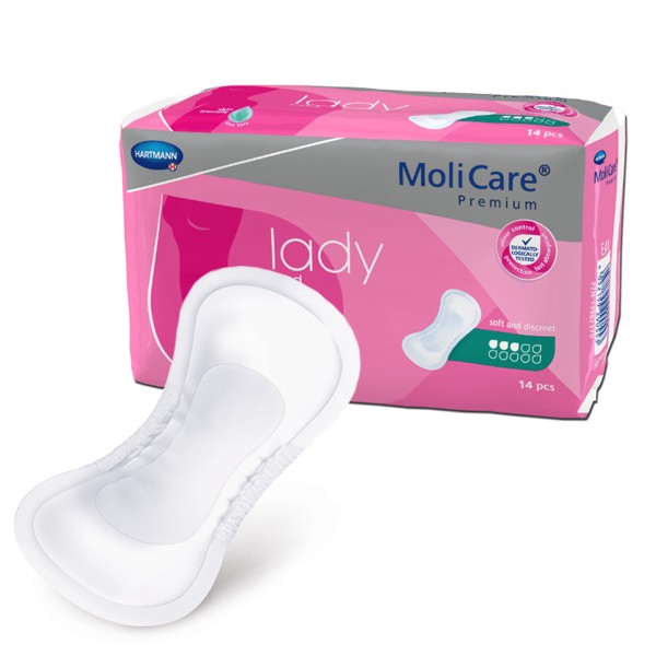MoliCare Premium Lady Pad Protections anatomiques absorption 3 ...