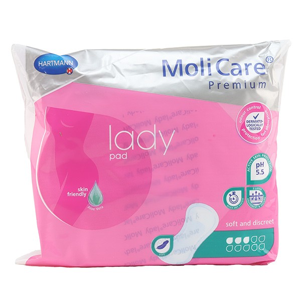 MoliCare Premium Lady Pad Protections anatomiques absorption 3 ...