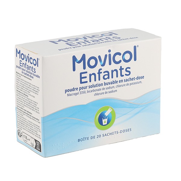 Movicol Enfants sachet macrogol - Constipation : laxatif osmotique