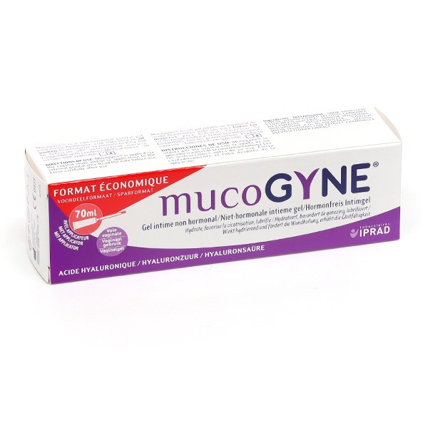Mucogyne gel vaginal à l'acide hyaluronique - Sécheresse intime