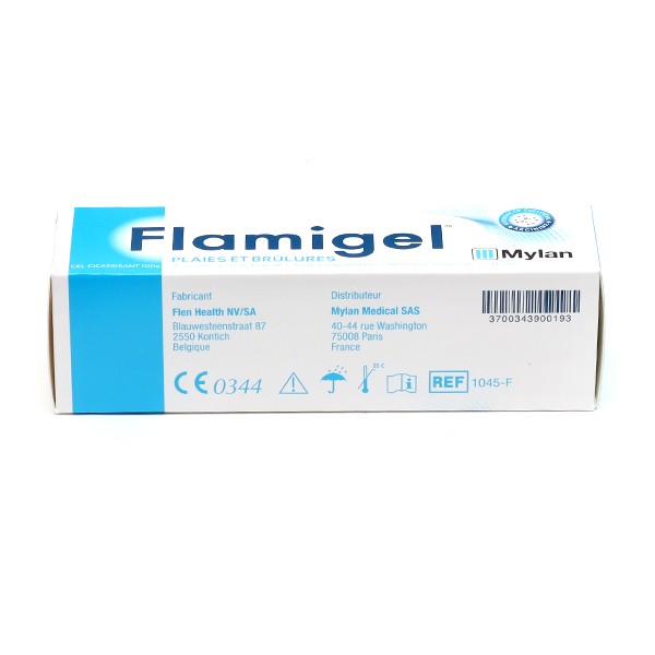 Flamigel Gel cicatrisant plaies et brûlures - Effet rafraîchissant
