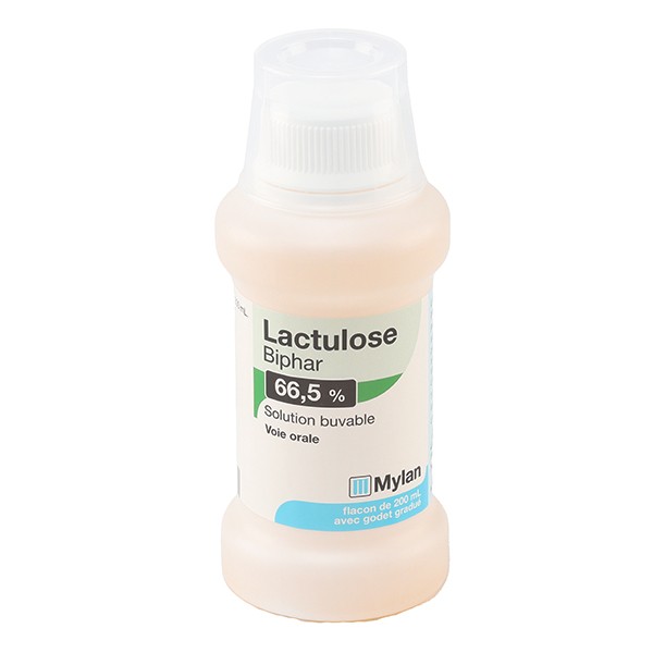 Lactulose Biphar sirop contre la constipation - Transit - Laxatif doux