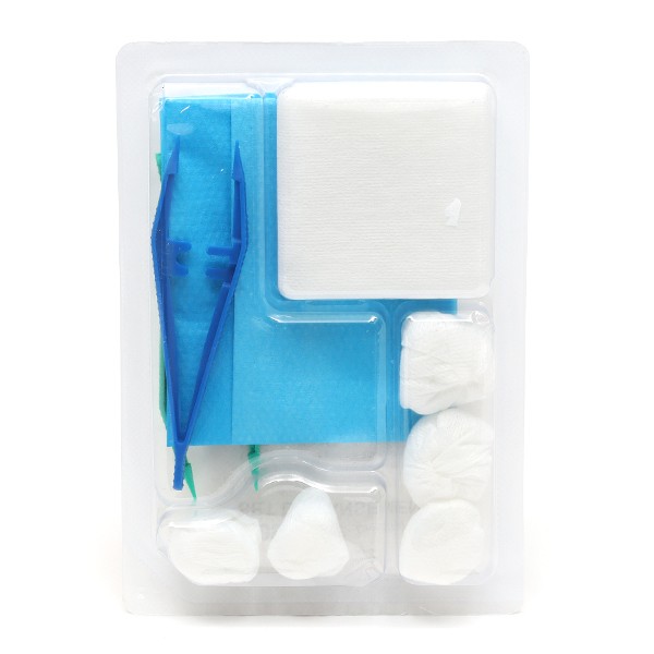 Set de pansement stérile précision - Champ et pinces anatomiques