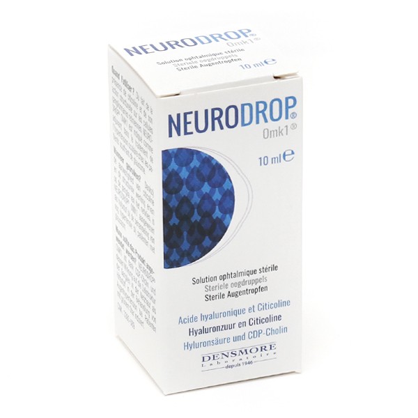 Neurodrop collyre 10ml - Glaucome - Tension dans l'oeil
