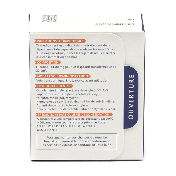 Niquitin 21mg / 24h Patchs nicotine - Sevrage tabagique
