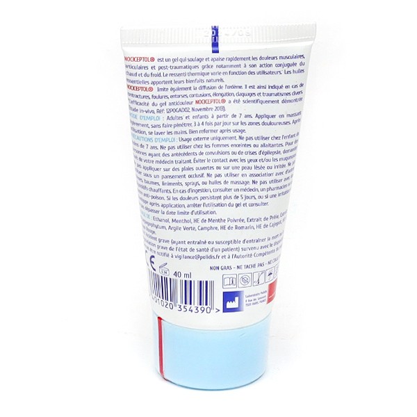 Nociceptol gel anti-douleur - Effet thermique - Huiles essentielles