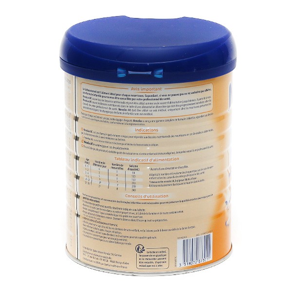 Novalac Expert AC lait infantile 0 à 36 mois - Coliques nourrisson