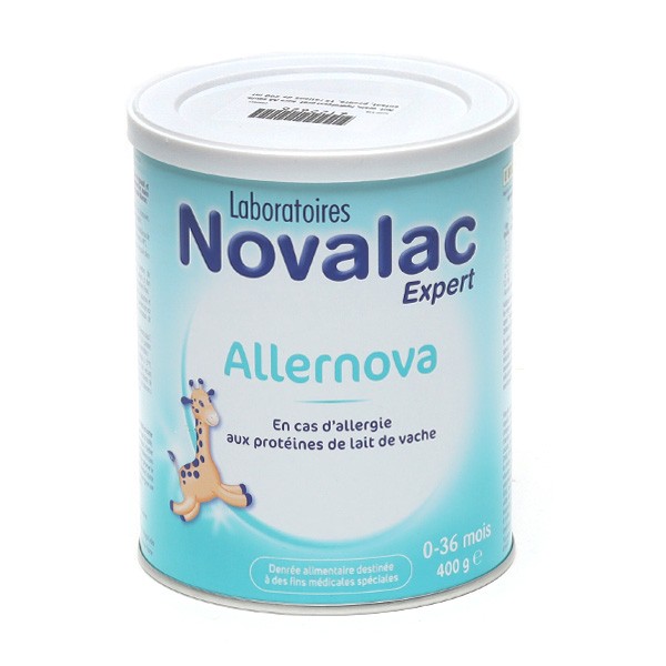 Novalac Allernova Lait bébé - Allergie protéines laits de vache