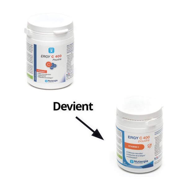 Nutergia Ergy C 400 poudre - Défenses naturelles, fatigue