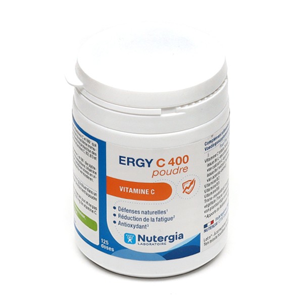 Nutergia Ergy C 400 poudre - Défenses naturelles, fatigue