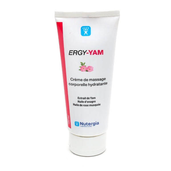 Nutergia Ergy Yam Crème de massage corporel - SPM et ménopause