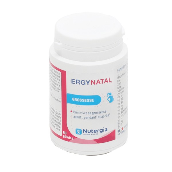 Ergy natal Nutergia - Complément alimentaire Grossesse gélules