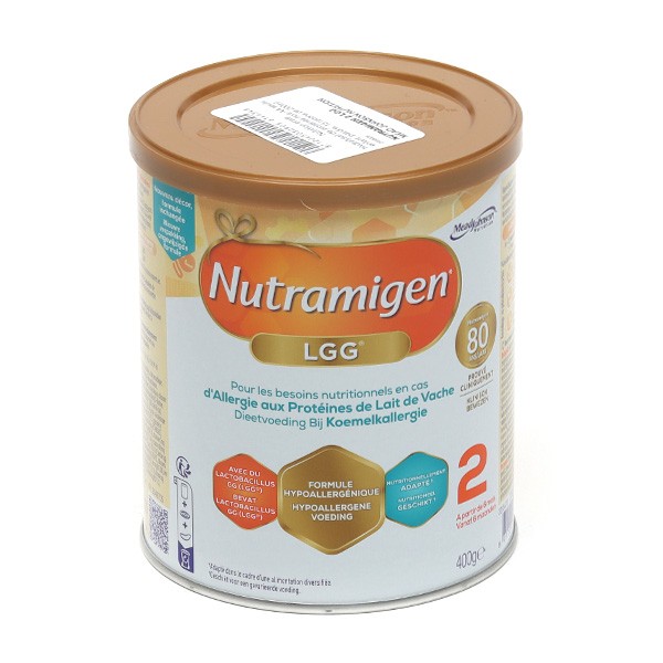 Nutramigen 2 LGG Dès 6 mois - Allergie aux protéines de lait de vache