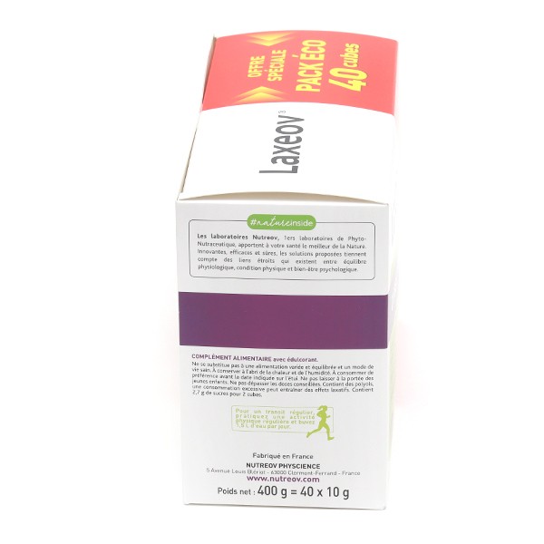 Transit Laxeov pruneau figue raisin cubes - Constipation