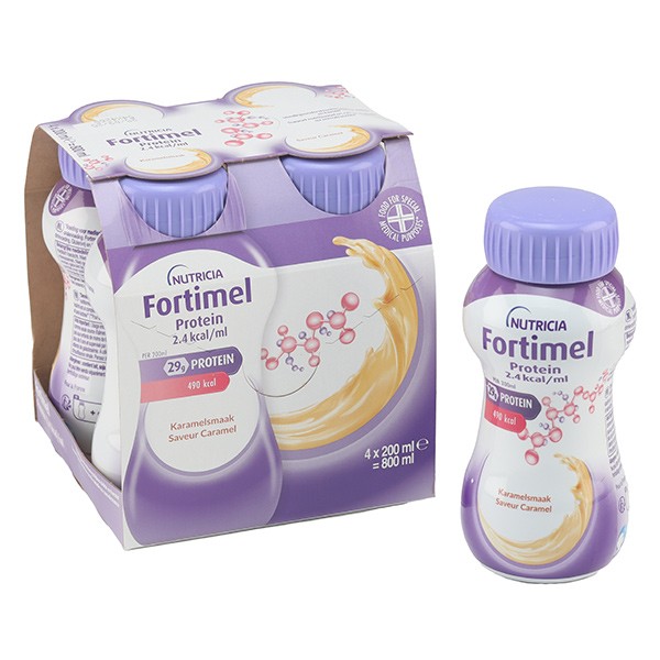 Fortimel Protein Nutricia Caramel - Boisson hyperprotéinée, hypercalorique