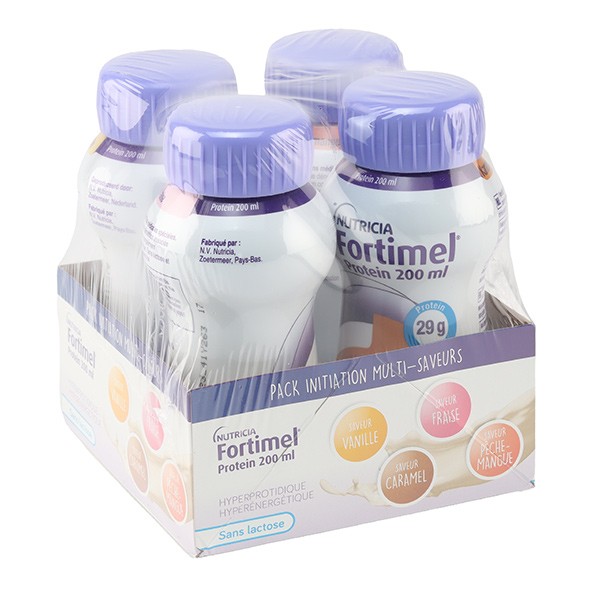 Nutricia Fortimel Protein Multi saveurs HP HC - Pack découverte