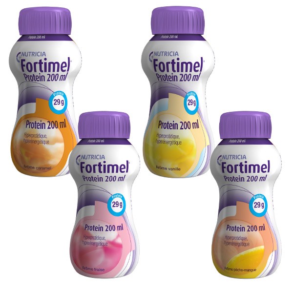 Nutricia Fortimel Protein Multi saveurs HP HC - Pack découverte