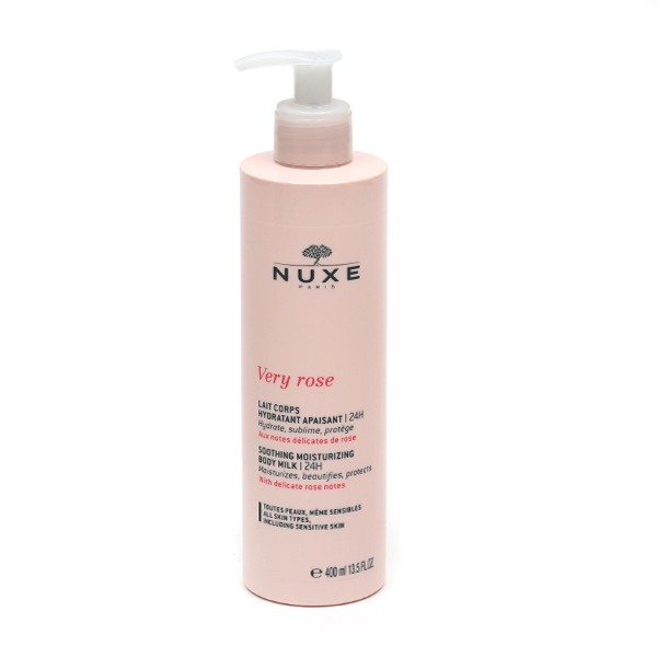 Nuxe Very rose lait corps hydratant apaisant - Hydrate et protège