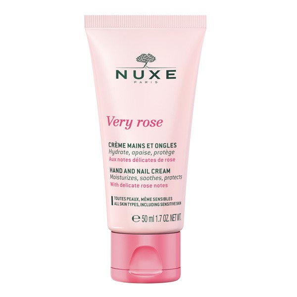 Nuxe Very Rose Crème mains et ongles - Hydratation et Protection