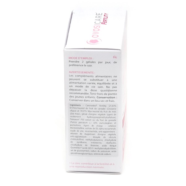 Complément alimentaire Ovosicare Fertility - Fertilité féminine