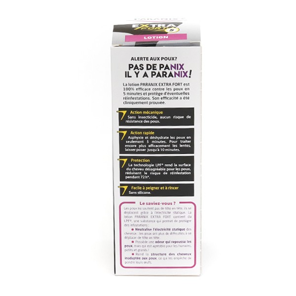 Paranix extra fort lotion anti poux et lentes et peigne - Dès 12 mois
