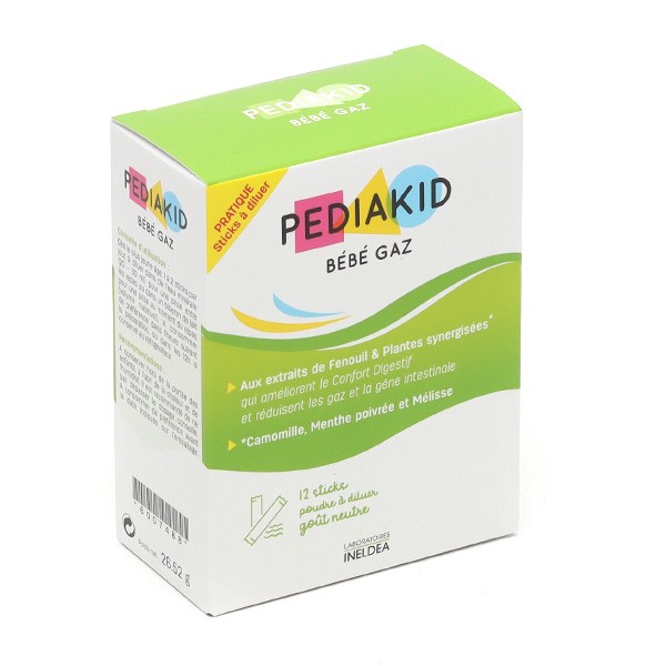 Pediakid Bébé Gaz sticks - Confort digestif - Coliques nourrisson