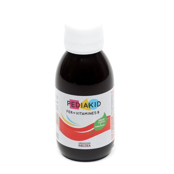 Pediakid Fer + vitamines B sirop enfant - Réduction de la fatigue