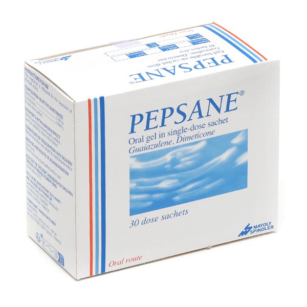 Pepsane gel buvable en sachet - Brûlures d'estomac - Pansement digestif