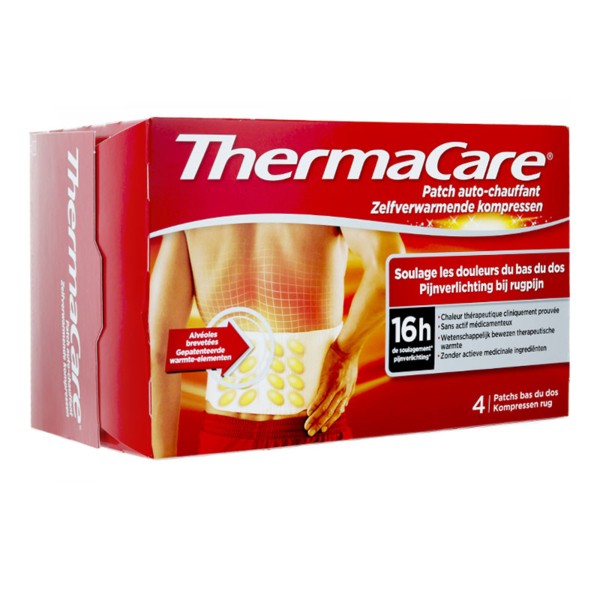 Thermacare patch chauffant - Ceinture dos - Lombalgie, lumbago