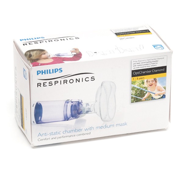 Chambre d'inhalation Optichamber : Médicaments par aérosol - Asthme