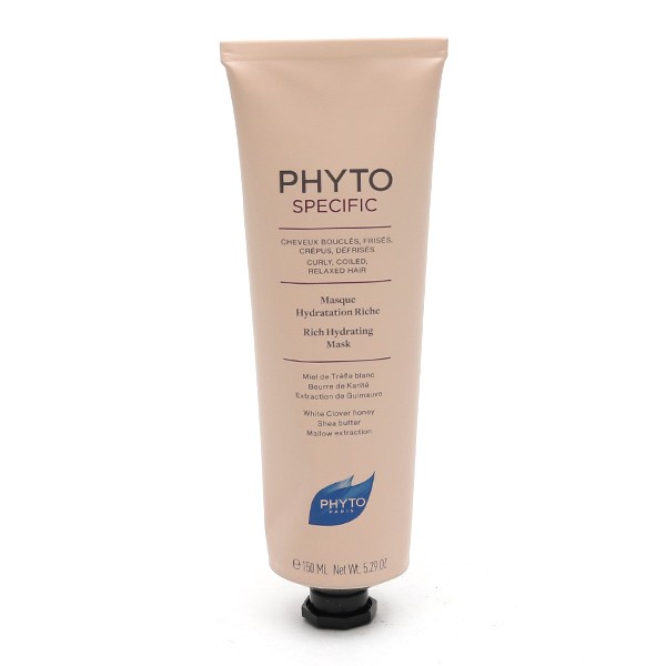 PhytoSpecific Masque hydratation riche pour cheveux crépus et frisés