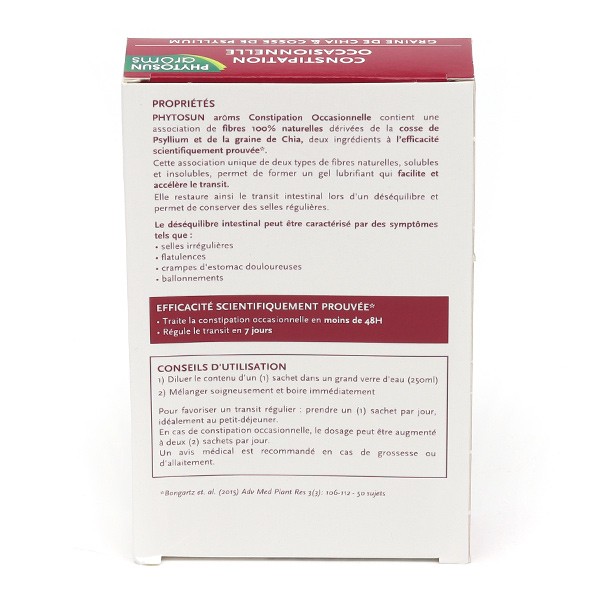 Phytosun Arôms Constipation occasionnelle sachets - Transit