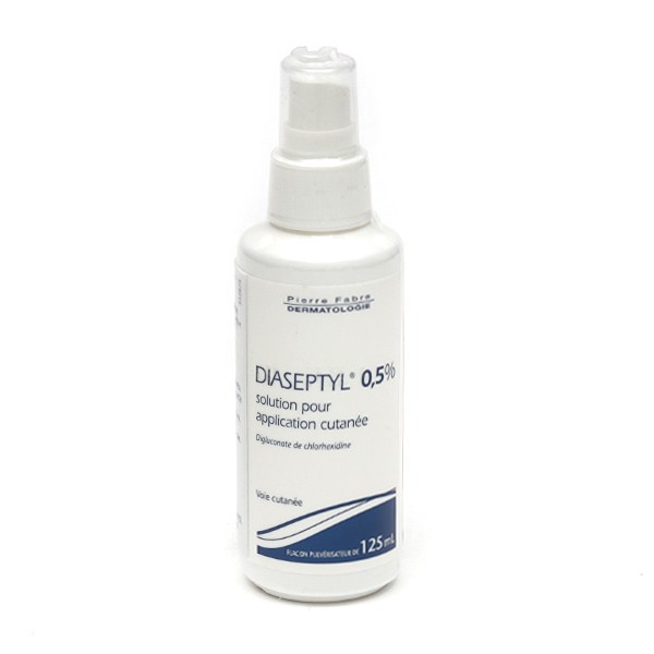 Diaseptyl spray désinfectant plaie - Chlorhexidine - Antiseptique cutané