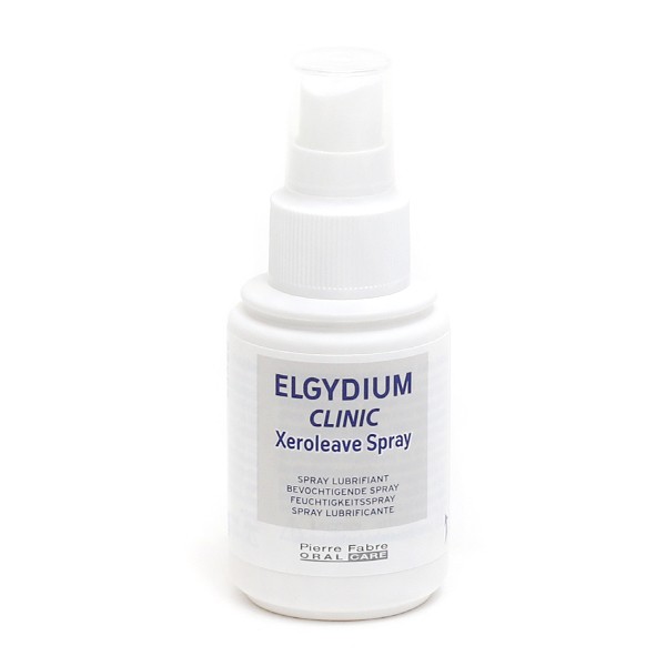 Elgydium clinic spray pour la bouche Xeroleave - Sécheresse buccale