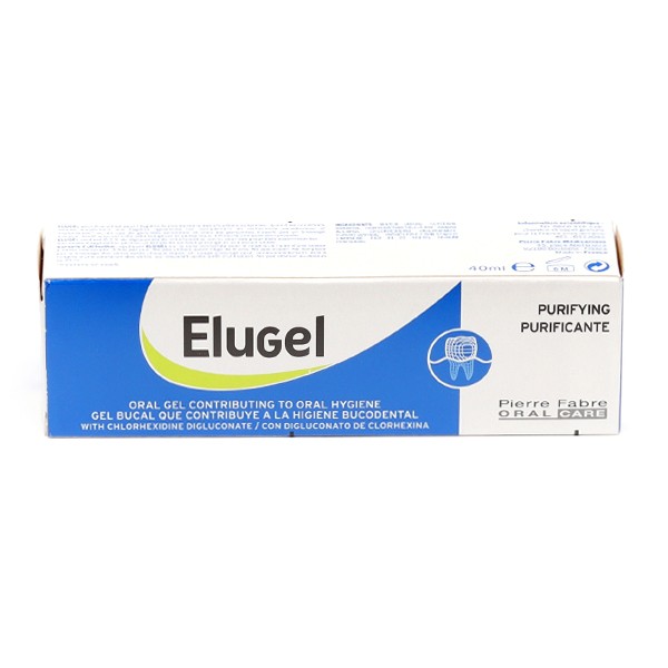 Elugel gel buccal antiseptique - Hygiène bucco dentaire - Gingivite
