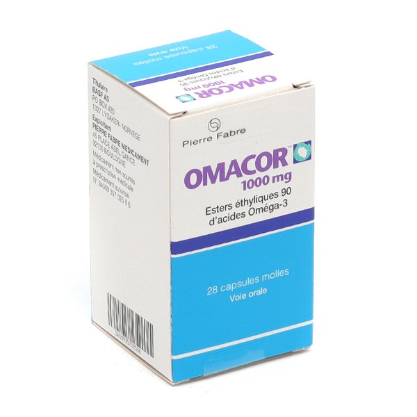 Omacor capsules contre le Cholestérol et les Triglycérides