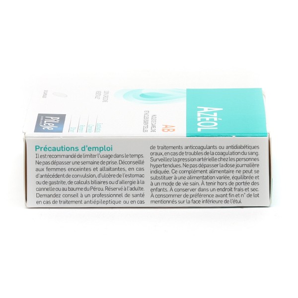 Pileje Azéol AB 30 capsules - Huile de cameline et huiles essentielles