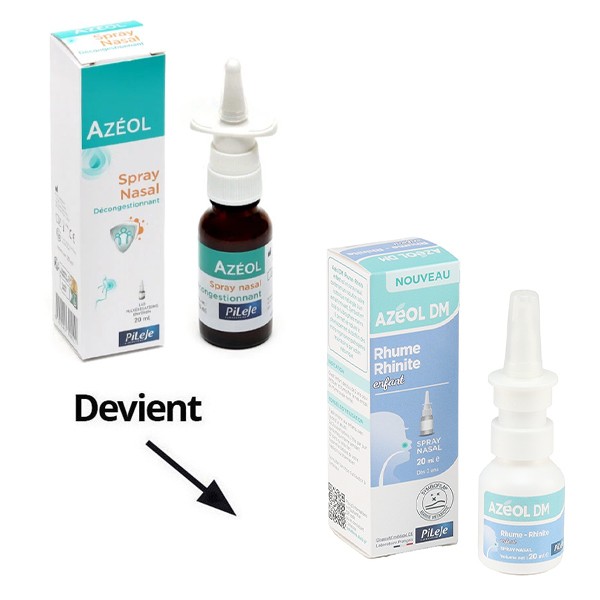 Pileje Azéol DM spray nasal - Rhume - Rhinite Enfant