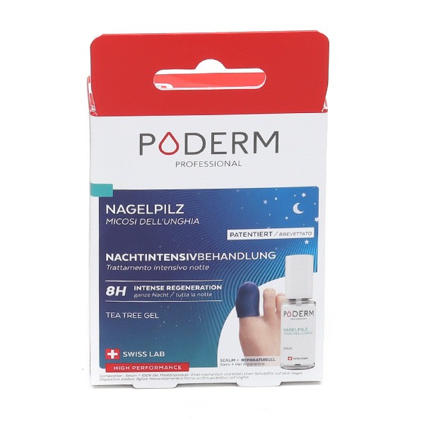 Poderm traitement intensif nuit mycose des ongles | Onychomycose