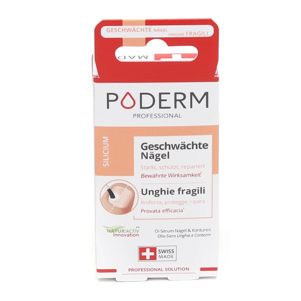 Poderm Sérum silicium Ongles fragilisés par la Chimiothérapie - Cancer
