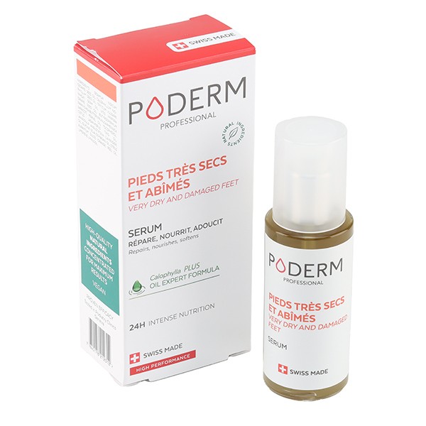 Poderm Sérum Pieds très secs et abîmés - Répare et nourrit