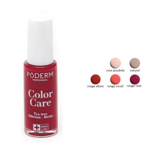 Poderm Vernis à ongle Color Care Tea tree - Mycose des ongles
