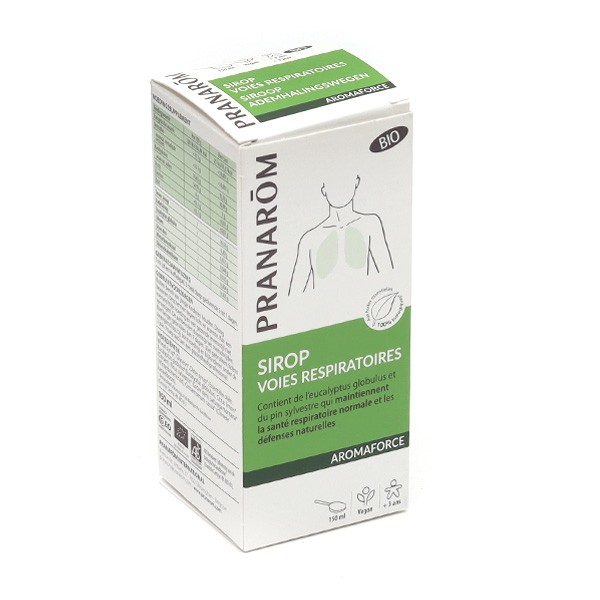 Pranarom Aromaforce Sirop voies respiratoires - Bronchite, encombrement