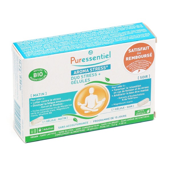 Puressentiel Duo Stress+ Aroma Stress - Fatigue - Relaxation