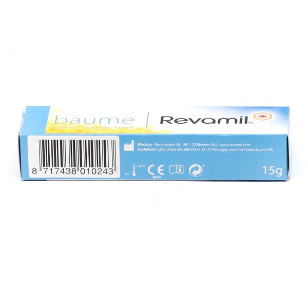 Revamil baume Cicatrisant au miel - Plaies et lésions cutanées