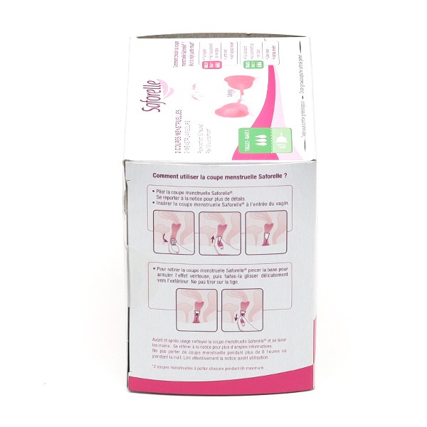 Saforelle Coupe menstruelle - Protection hygiénique réutilisable